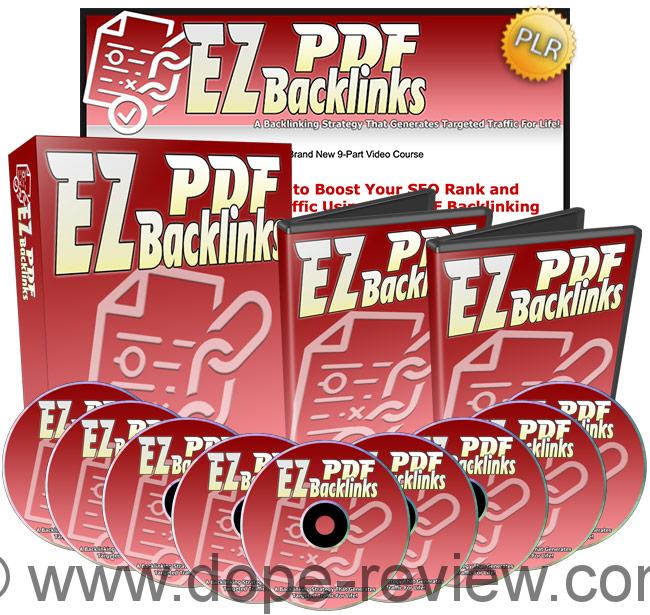 EZ PDF Backlinks Review & Bonuses - Should I Get This Training?
