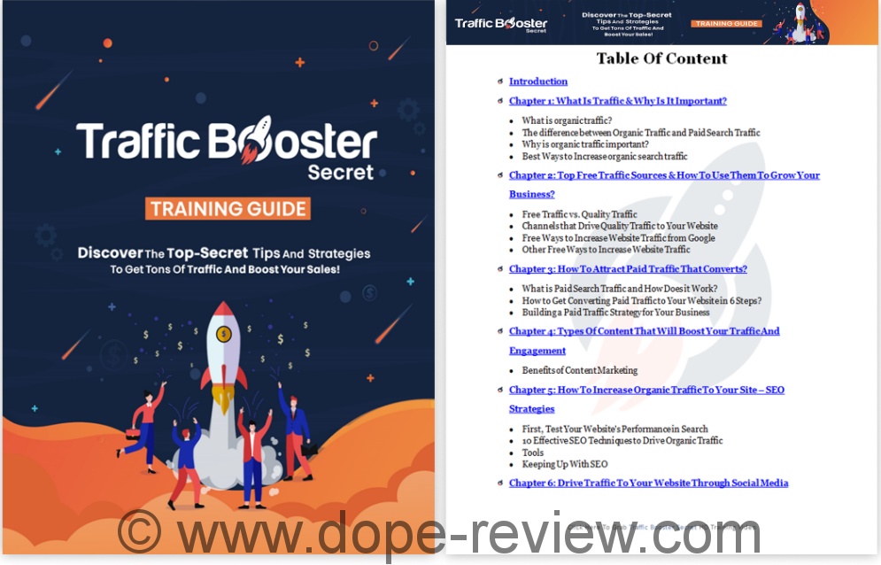 Traffic Booster Secret Review & Bonuses - Should I Get This Training?