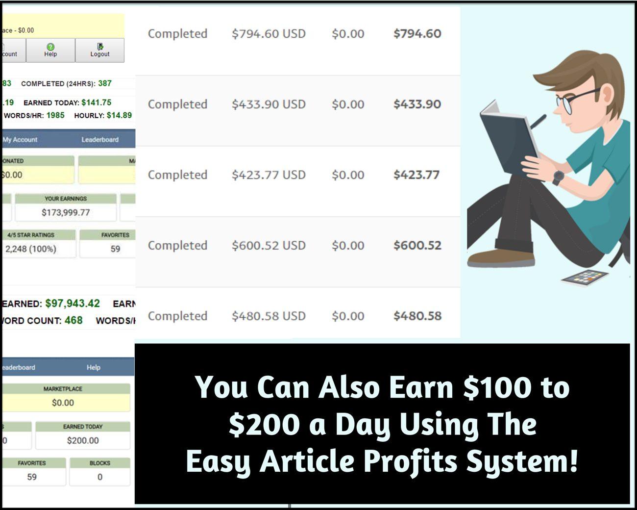 Easy Article Profits Review & Bonuses - Should I Get This Method?
