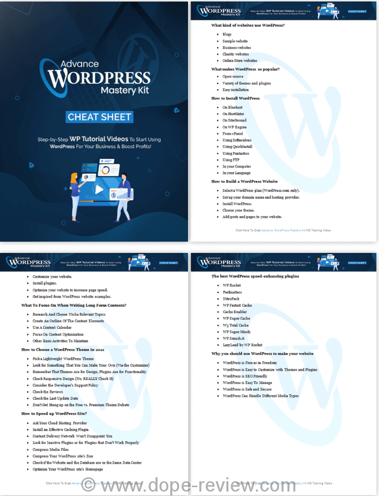 Advance WordPress Mastery Kit Review & Bonuses - Should I Get It?