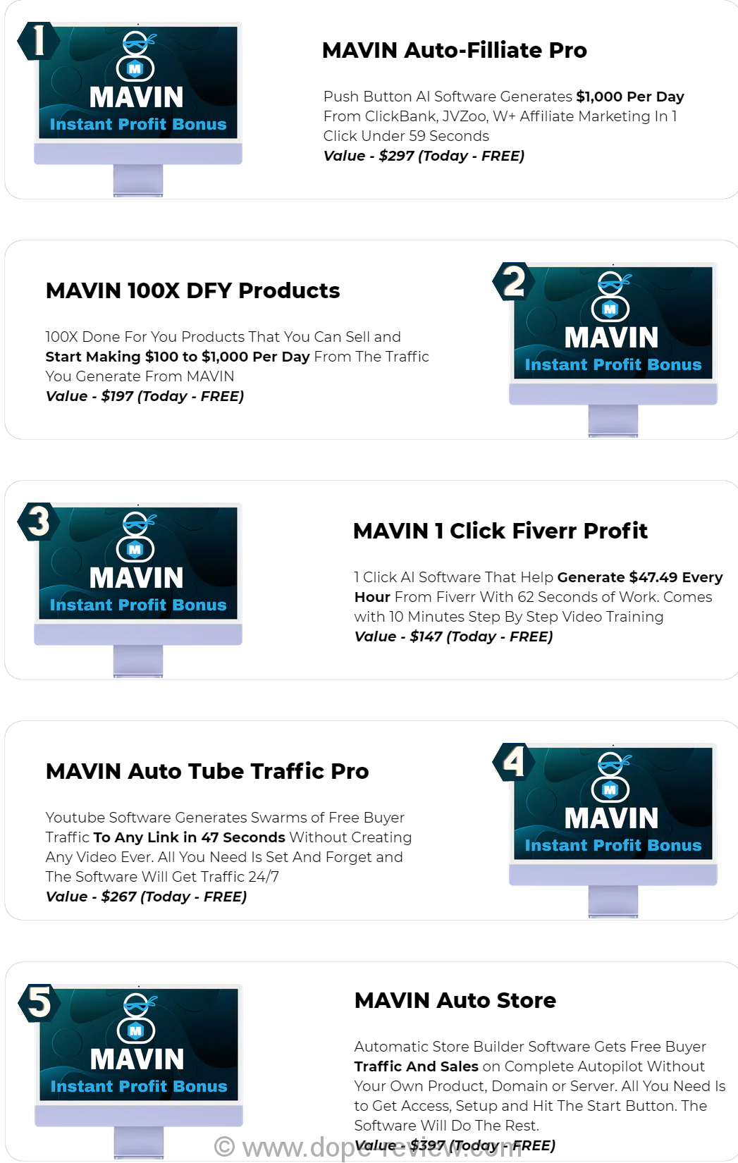 Mavin Review & Bonuses - Should I Get This Software?
