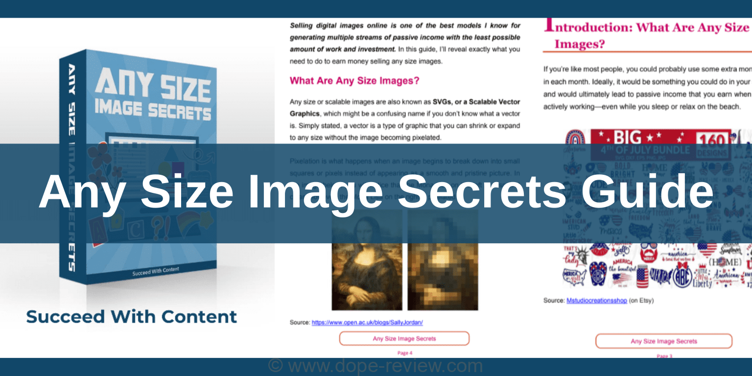 Any Size Image Secrets Review & Bonuses - Should I Get This Method?